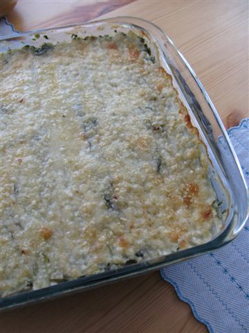Les recettes du panier: Blettes en gratin