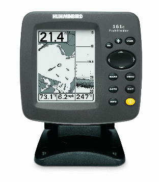 Humminbird Fishfinder: Hummingbird 181 Combo 4 Inch Waterproof Marine ...