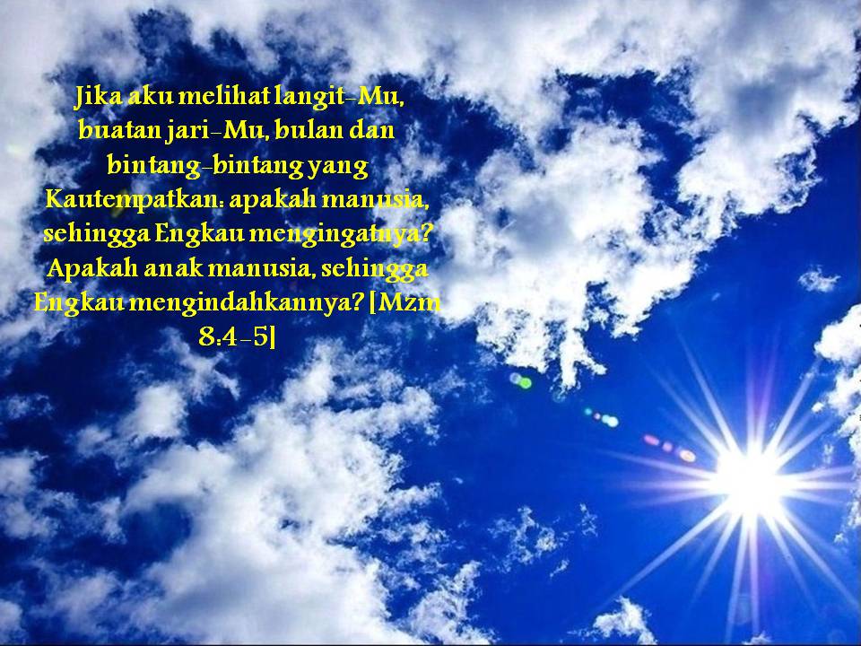 IGNORATIO SCRIPTURARUM, IGNORATIO CHRISTI EST: Mazmur 8