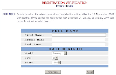 Check your precinct no. at Comelec website as early as now! - Mommy Levy