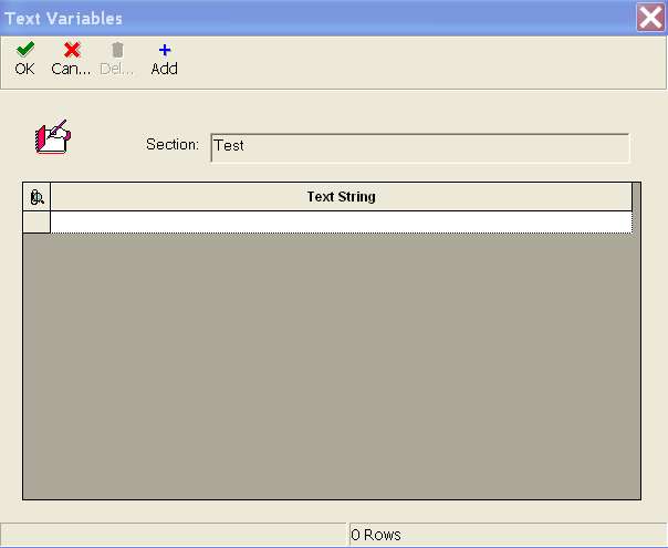 Adventures of a JDE Developer: Report Design Aid (RDA) - Text Variables