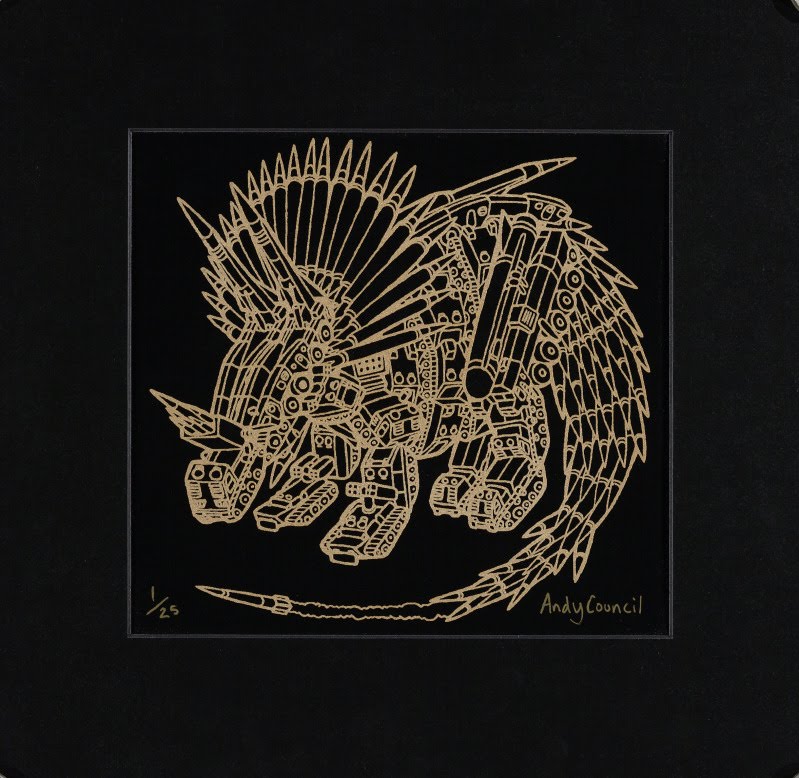 artbleat: ANDY COUNCIL TRISCUDATOPS