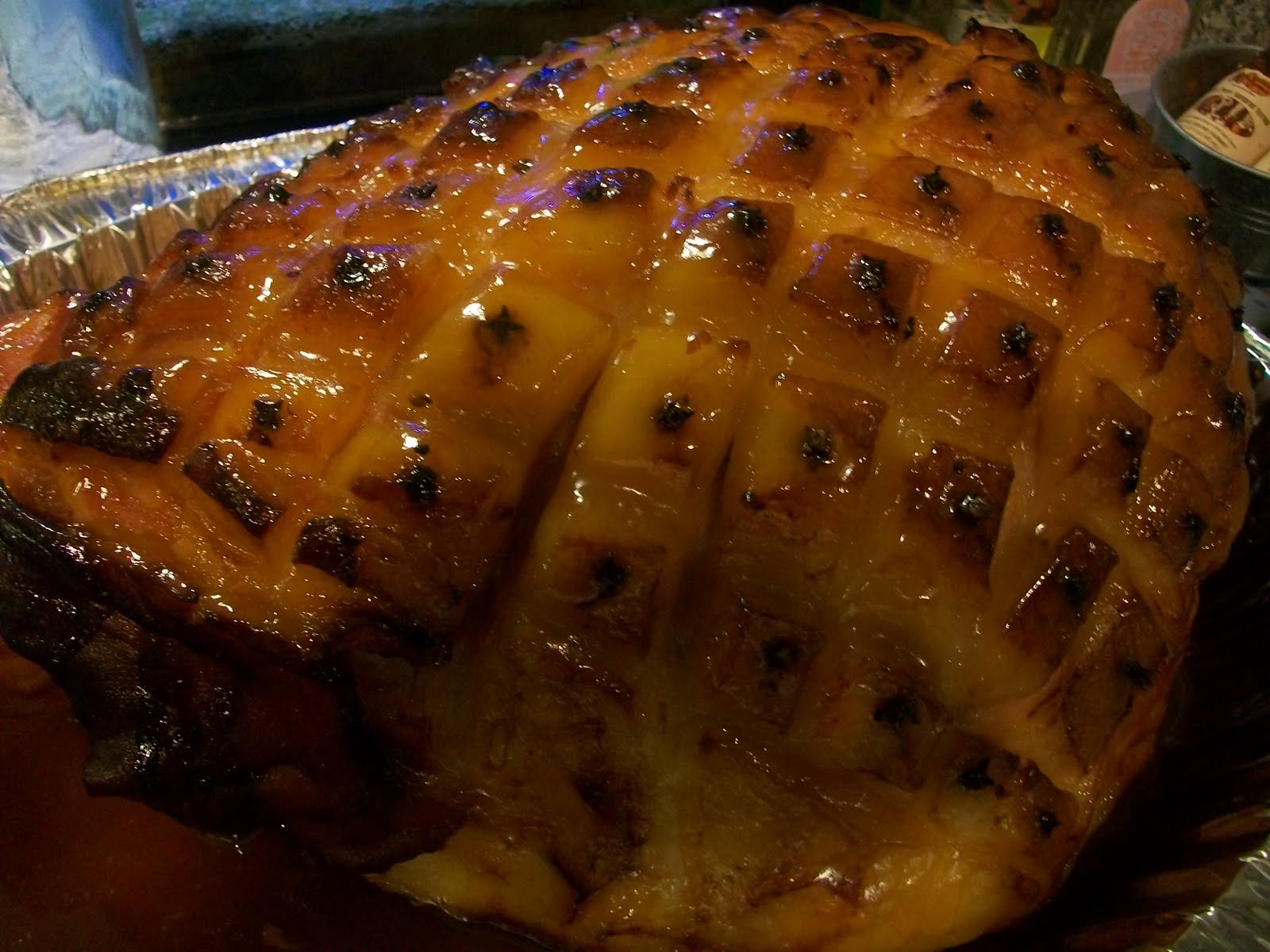 Lace and Ivy Cottage: Pineapple Glazed Ham