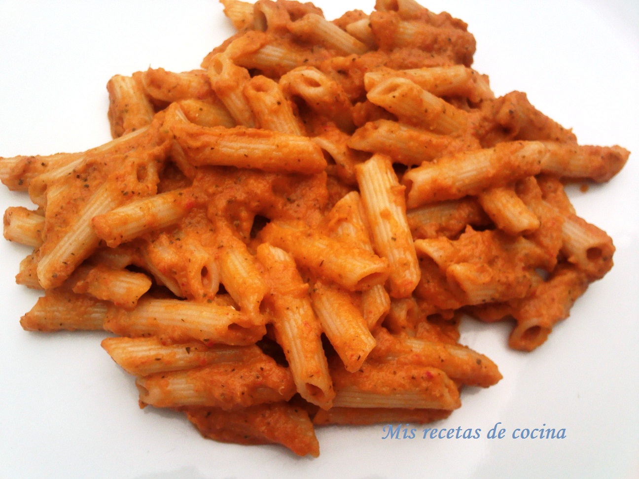 Macarrones a la provenzal - Mis recetas de cocina