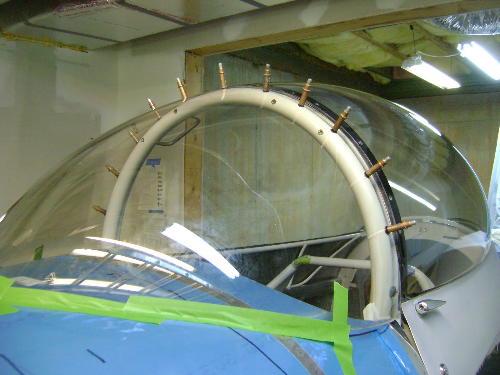 Welcome to JT's RV8 Aircraft Factory!: Metal Windscreen Fairing