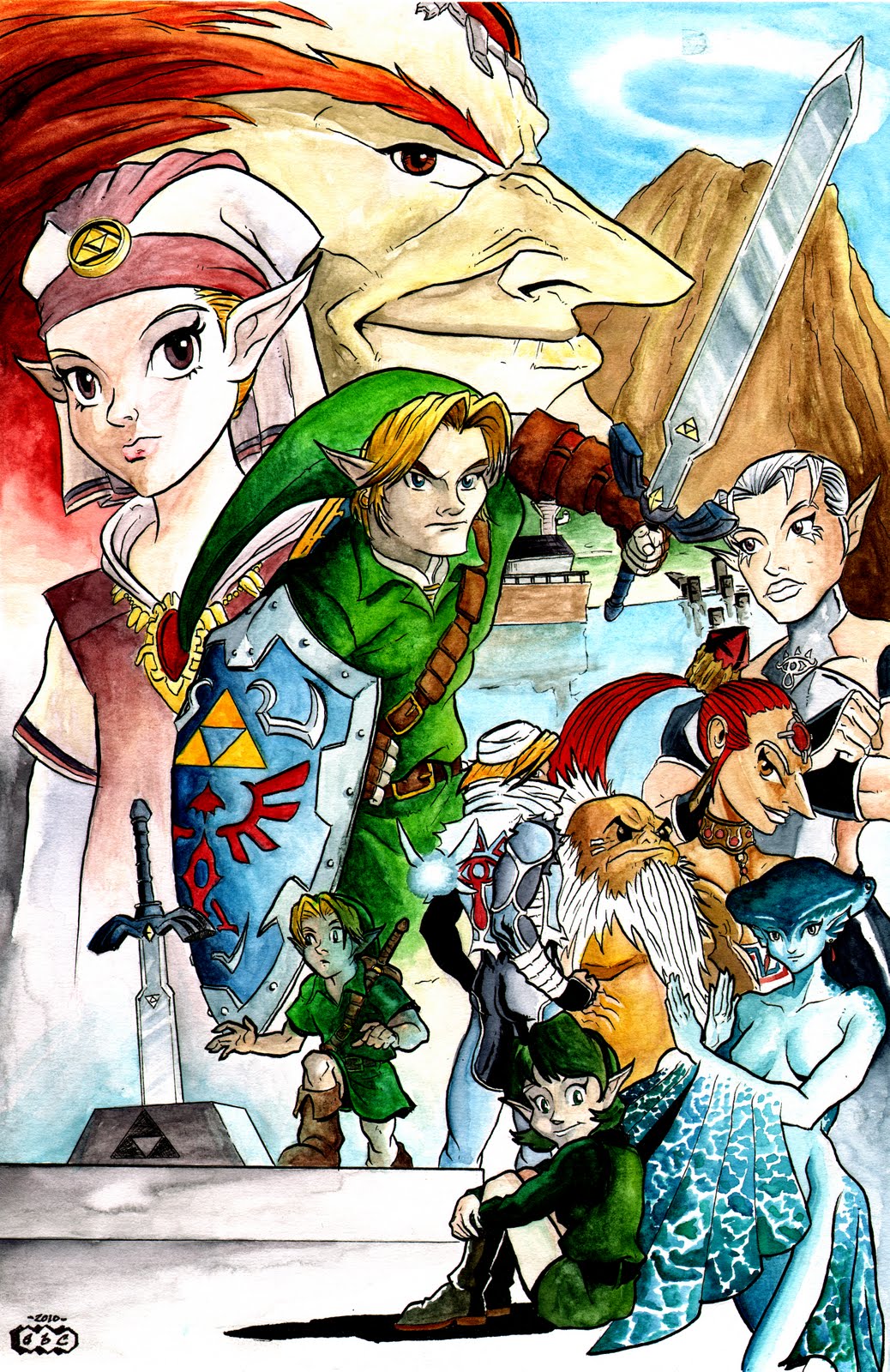 Adam B. Carabet: The Legend of Zelda: Ocarina of Time Colors