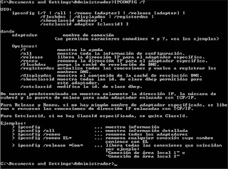 COMPUTACION E INFORMATICA: LOS COMANDO PING - IPCONFIG - WINIPCFG