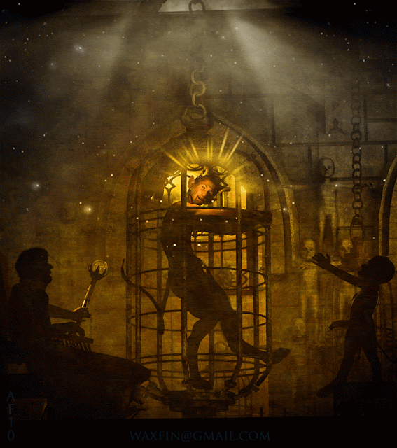 Andrew Finnie: Artist and Illustrator: Caged: How the Wizard Jack O ...