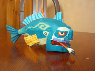 Paper model & Papercrafts: fish papercrafts