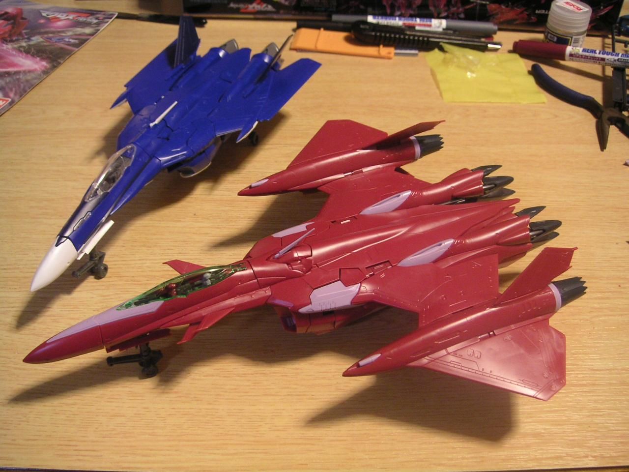Plamo Addiction: HLJ VF-27 - WIP 7 - Wings