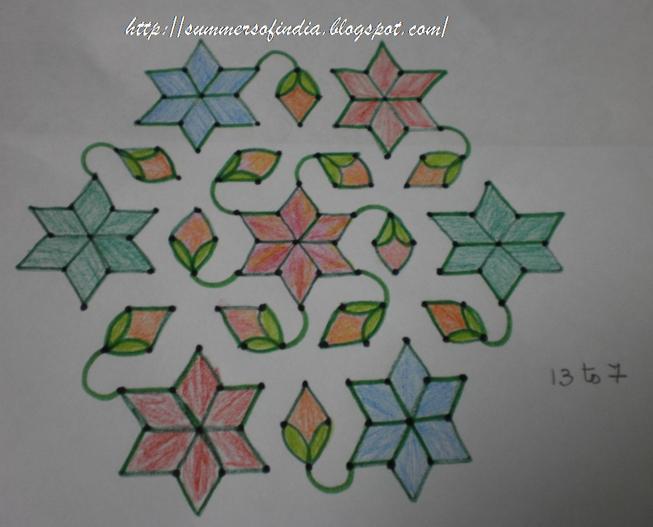 SummersofIndia: Rangoli 27