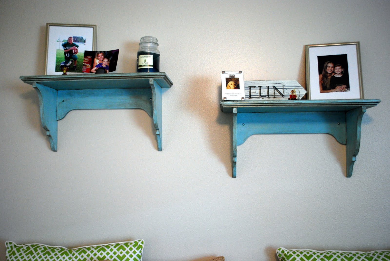 Kara's Korner: Pottery Barn / Goodwill Shelves