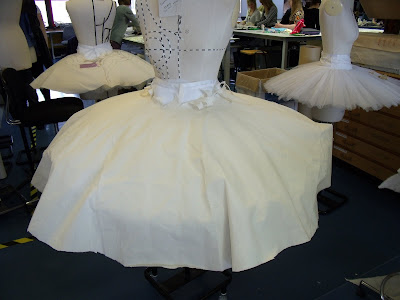Brittany Warrington Costume: Making the tutu plate