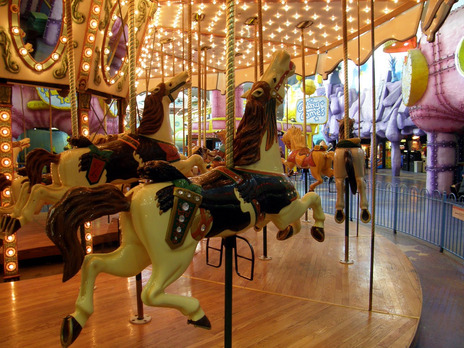 Sibu Pegasus Power: Photo Finish Friday: Carousel Horses