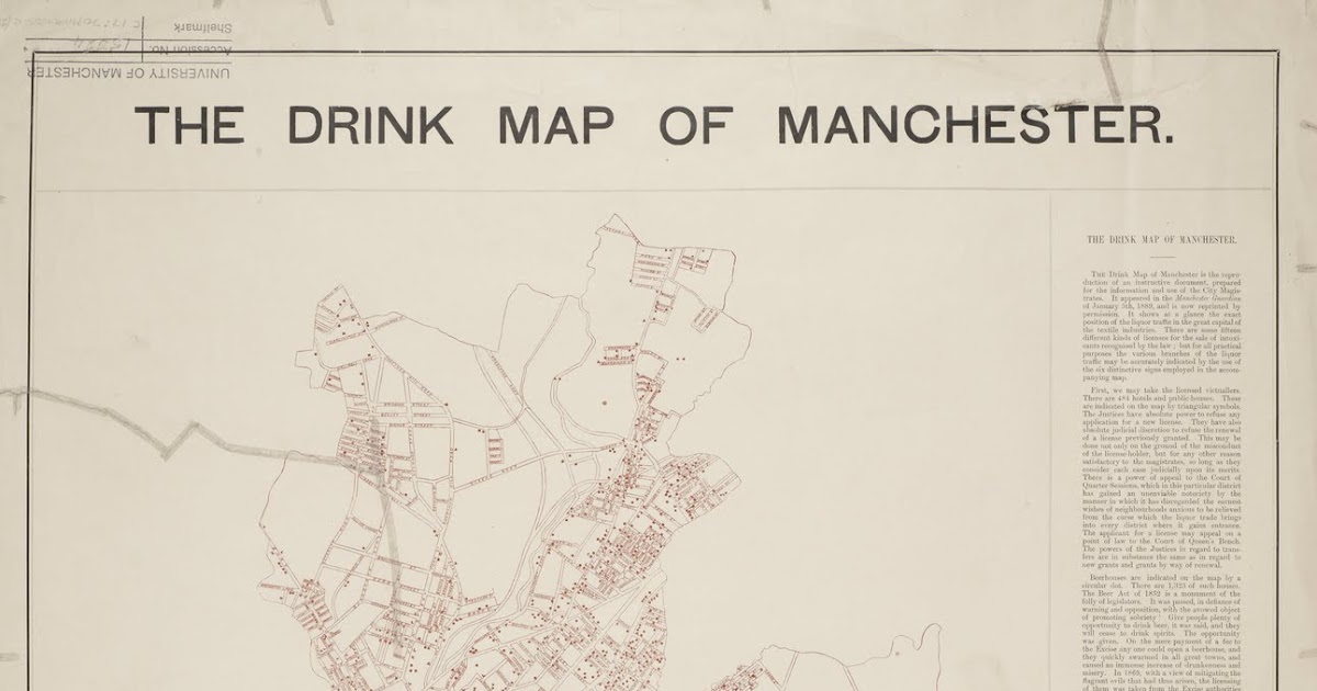 Pubs of Manchester: The Drink Map of Manchester