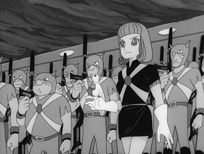 Black Sun: MONOCHROME ANIME: RAINBOW SENTAI ROBIN