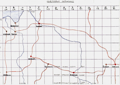 napoleonic wargaming: Campaign Strategic maps