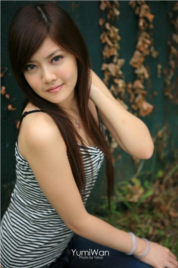 chinacute: Hong Kong young model Yumi Wan Zhenxi