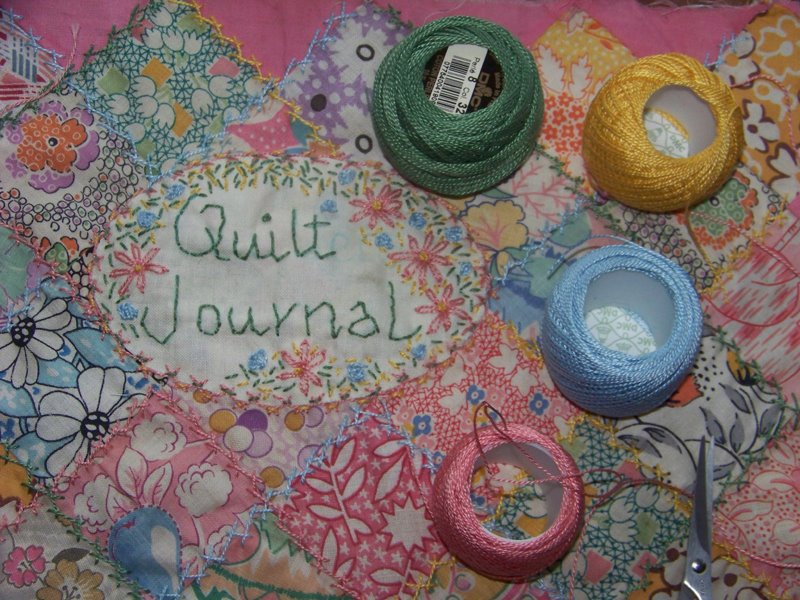 feeling stitchy: Embroidering "Cutter Quilts"