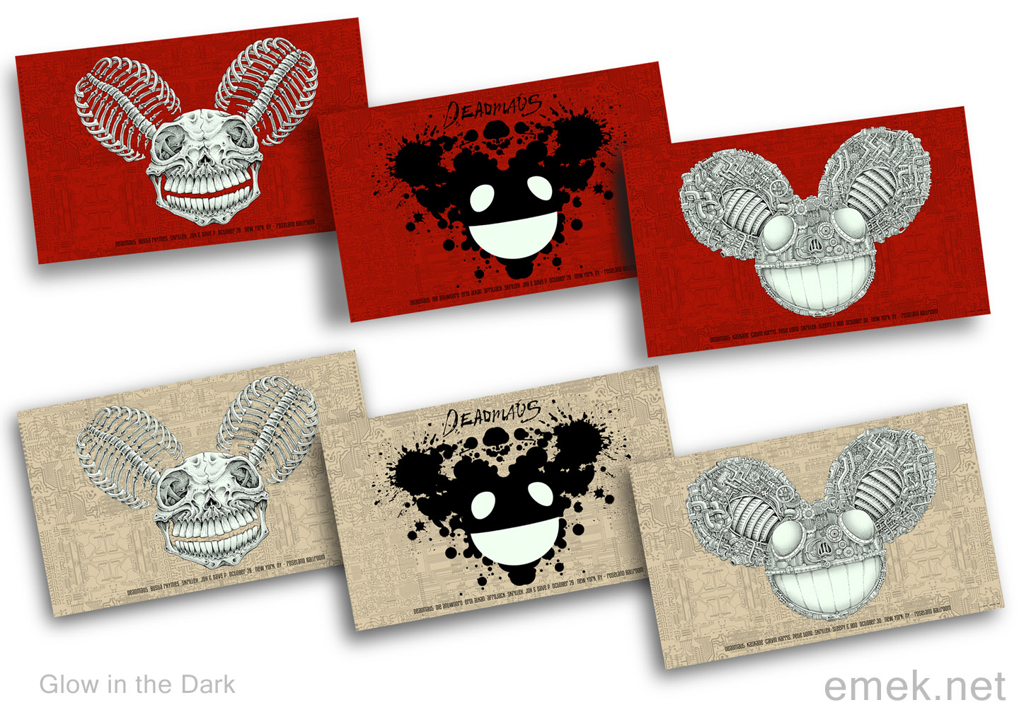 INSIDE THE ROCK POSTER FRAME BLOG: EMEK Deadmau5 poster on sale details