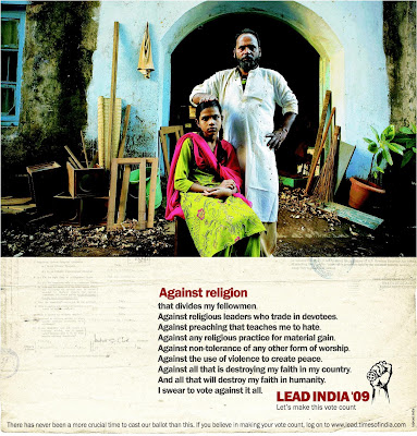 an ad a day: Lead India