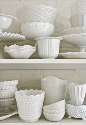 Oh Me, Oh Milk Glass!