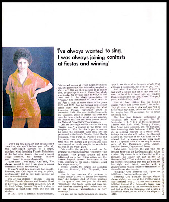 PELIKULA, ATBP.: OPM ARTIST #2: MARICRIS BERMONT