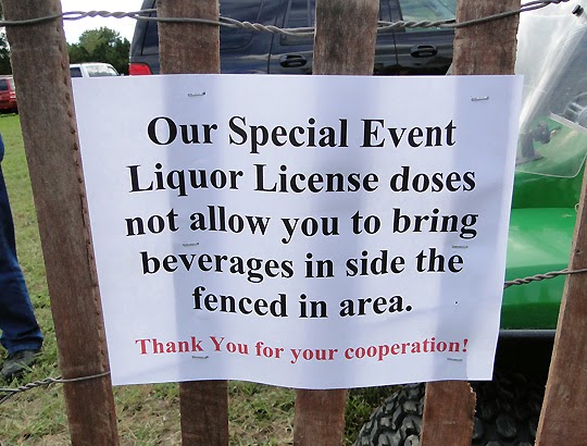 Reflections From the Fence: Wordless Wednesday, The Sign