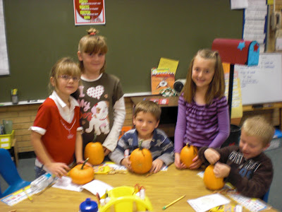 Mrs. Shaffer's 1st Grade Class: Pumpkin Math and Science