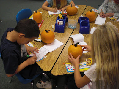 Mrs. Shaffer's 1st Grade Class: Pumpkin Math and Science