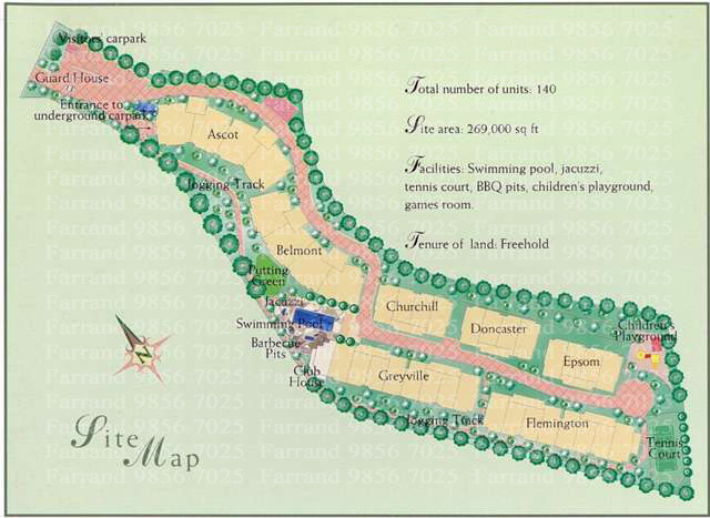 Gallop Gables: Site Plan