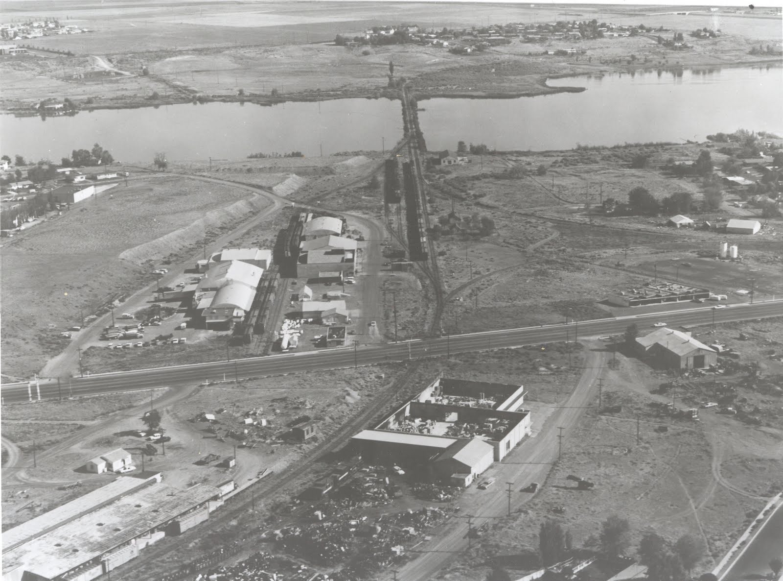 Big Bend Railroad History: Moses Lake in 1966