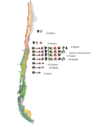 Frutales y Requerimiento Climatico: Mapa climático de Chile y ...