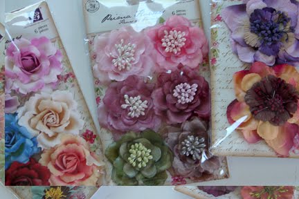BlueMoon Scrapbooking: Prima Flowers