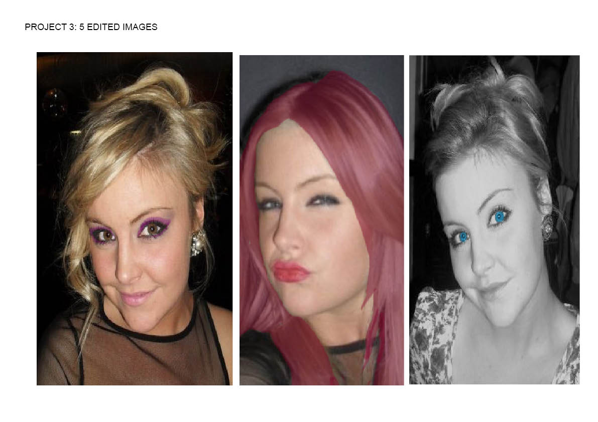 Rebecca Scott's: Project 3: Digital Photography & Adobe Photoshop