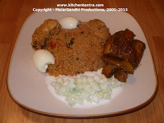 Arcot Chicken Biriyani | Kitchen Tantra