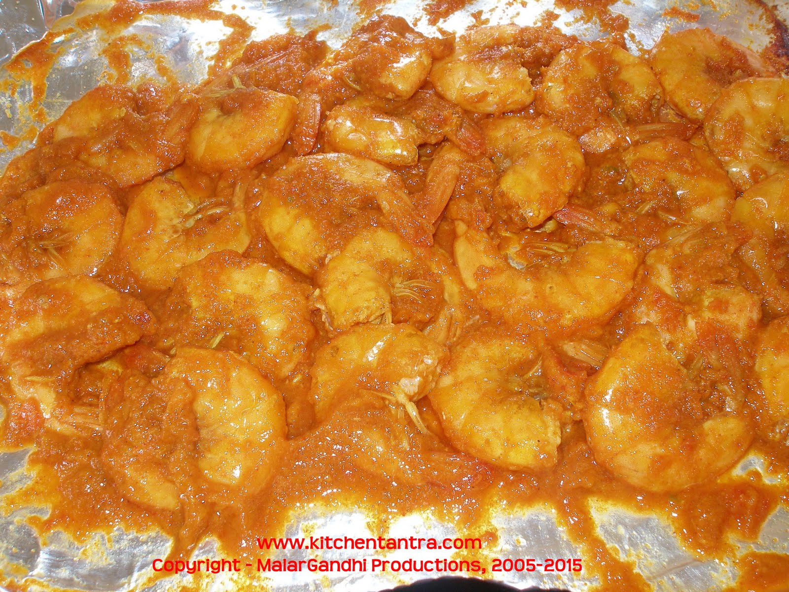 Shrimps Tandoori / Tandoori Prawns – With Vegetarian Version ...