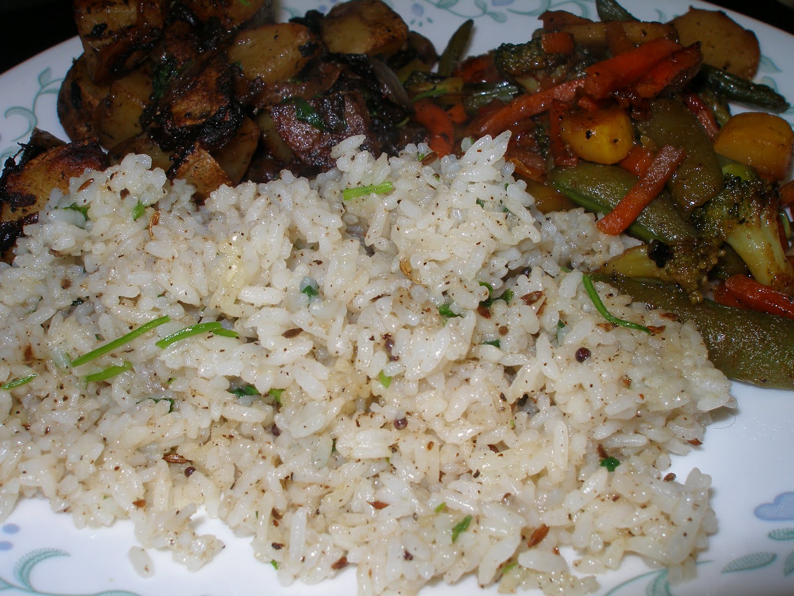 Pepper-Cumin Fried Rice | Kitchen Tantra