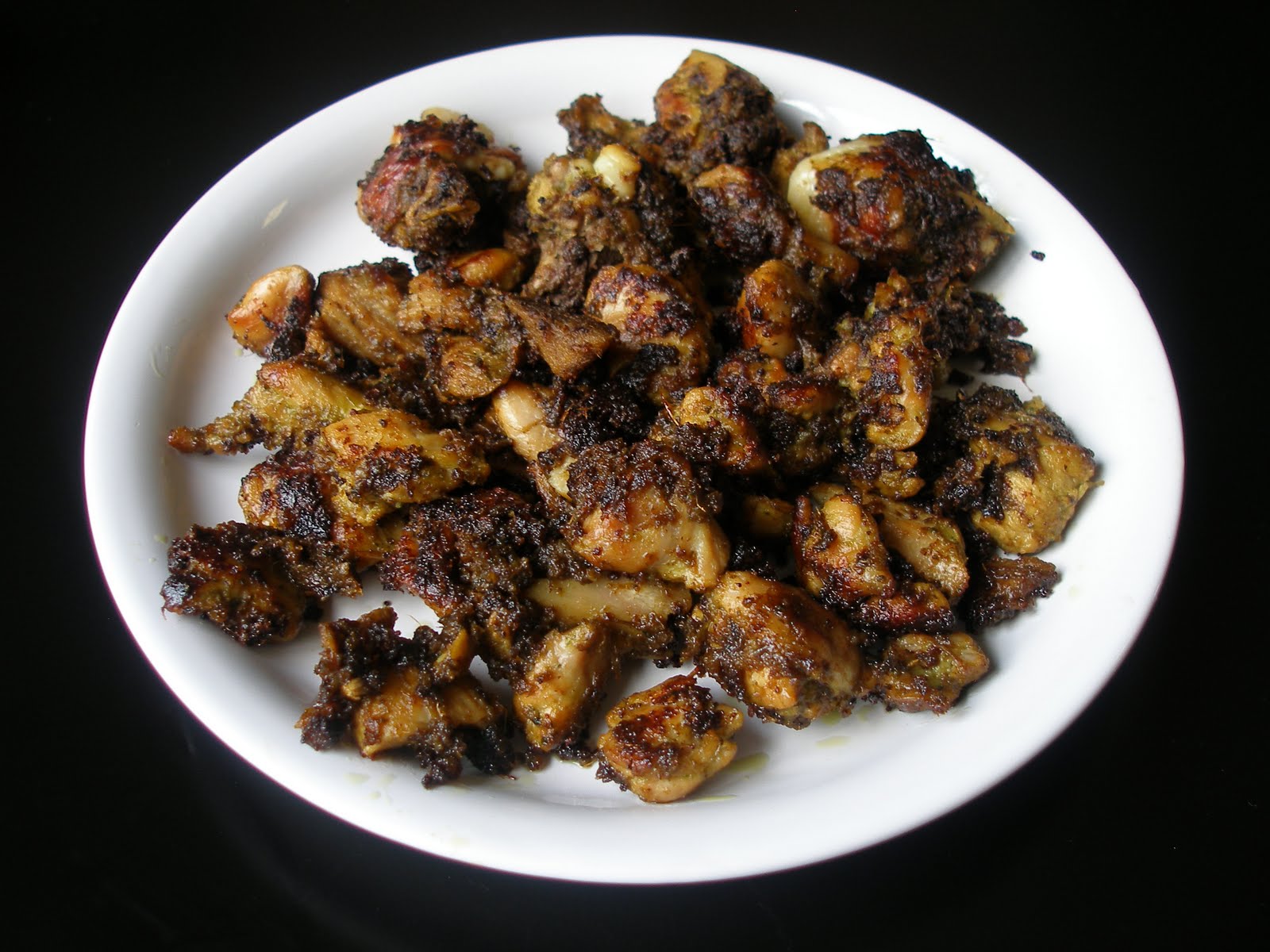 Fried Mint Chicken – End up Eating it Daily:) | Kitchen Tantra