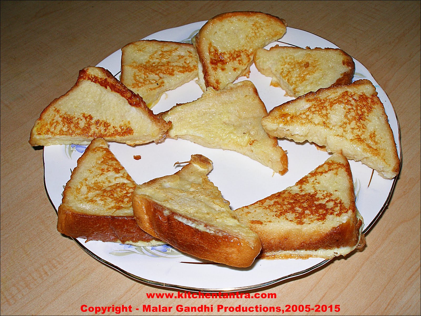 French Toast / Sweet Bread | Kitchen Tantra