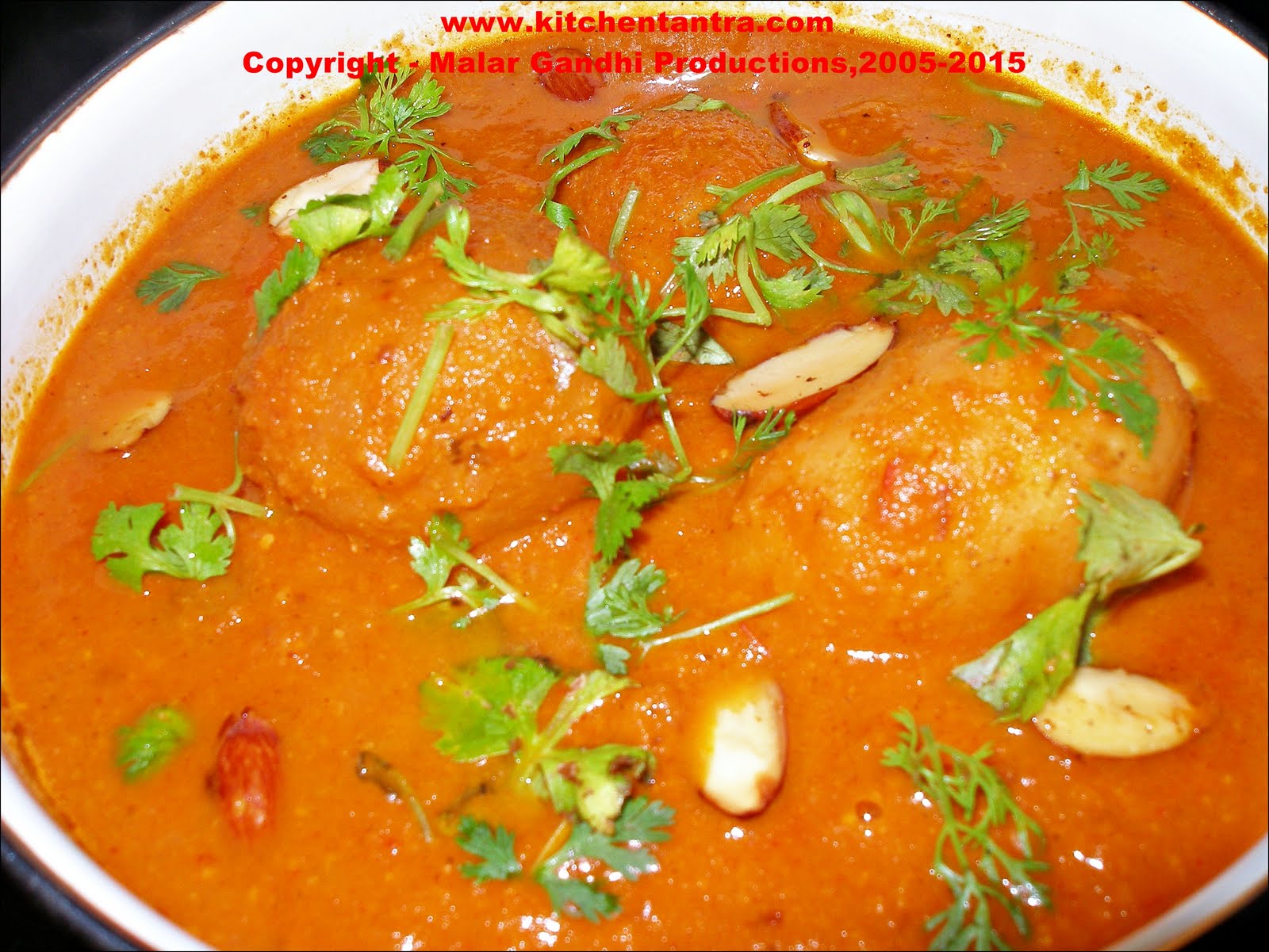 Badami Alu Curry | Kitchen Tantra