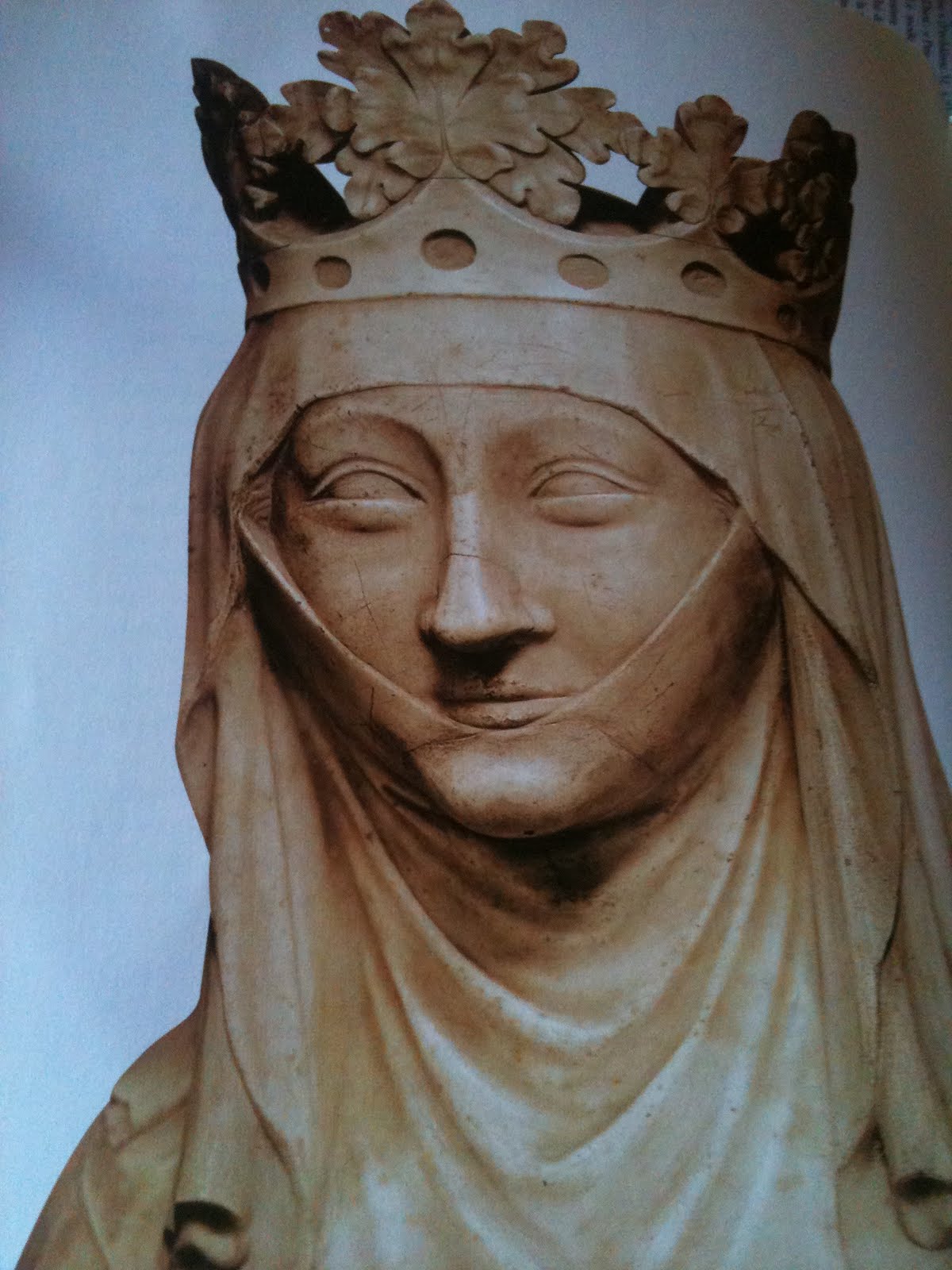 Presbytera Anna: Statuaire : Clémence de Hongrie, reine de France (XIVè ...