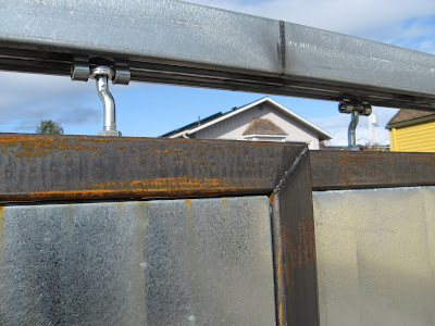 HEAVY METAL WORKS: Sliding Metal Gates - "Star Store"