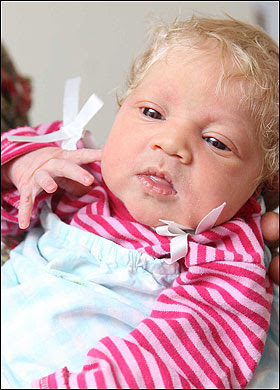Fashion et al: God Bless Nmachi –a beautiful white baby born to loving ...