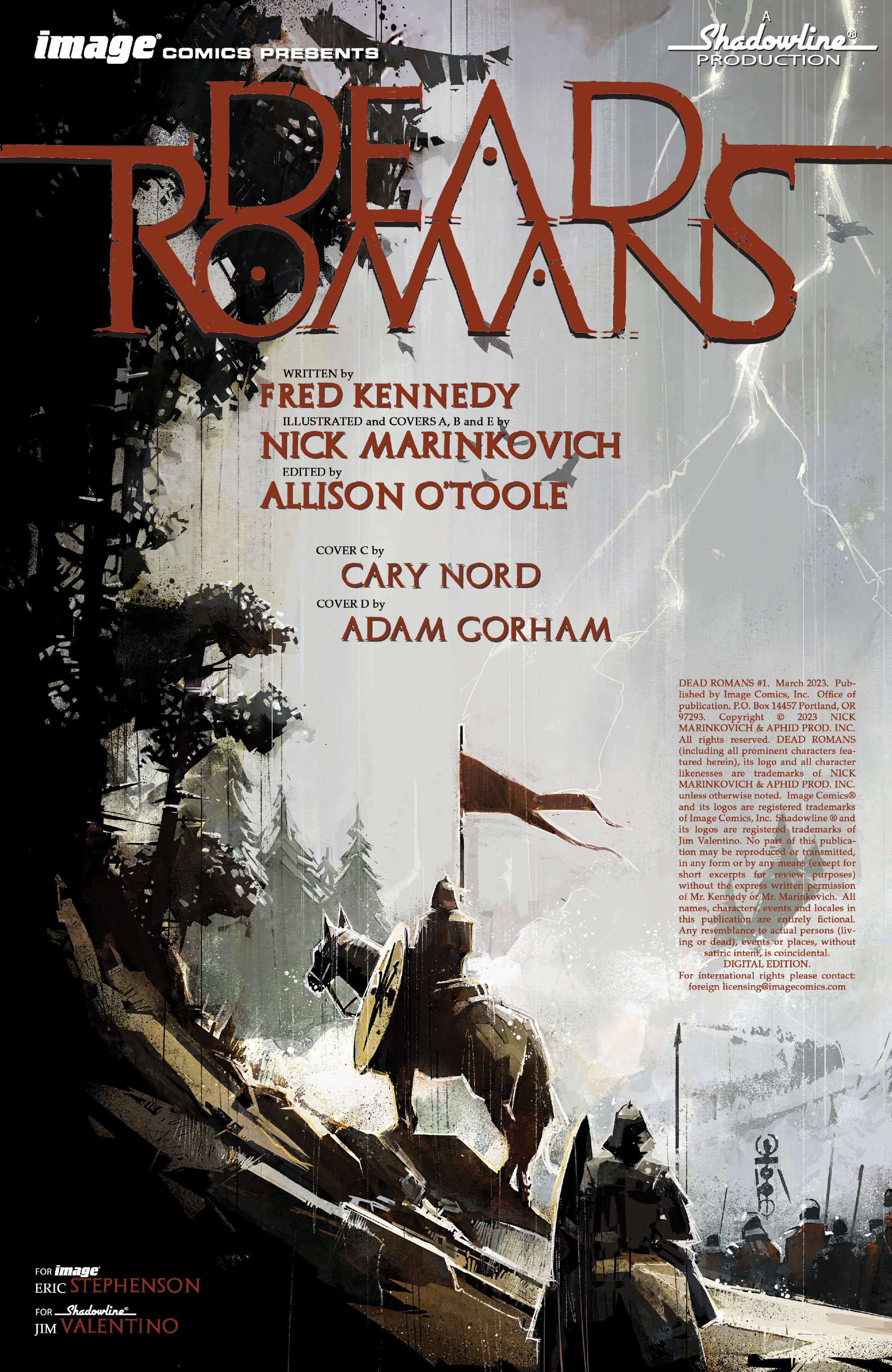 Read online Dead Romans comic - Issue #1 Read online Dead Romans comic - Issue #1