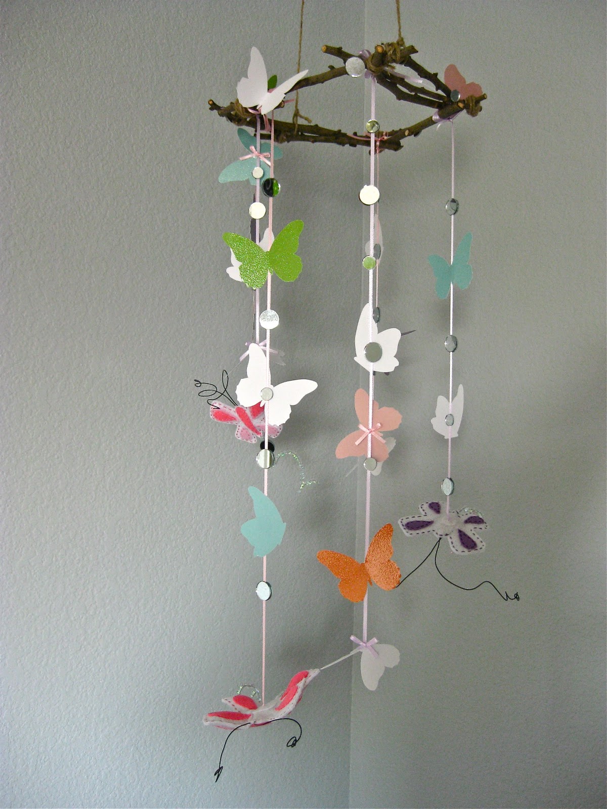 Fanciful Felt: Butterfly Mobile
