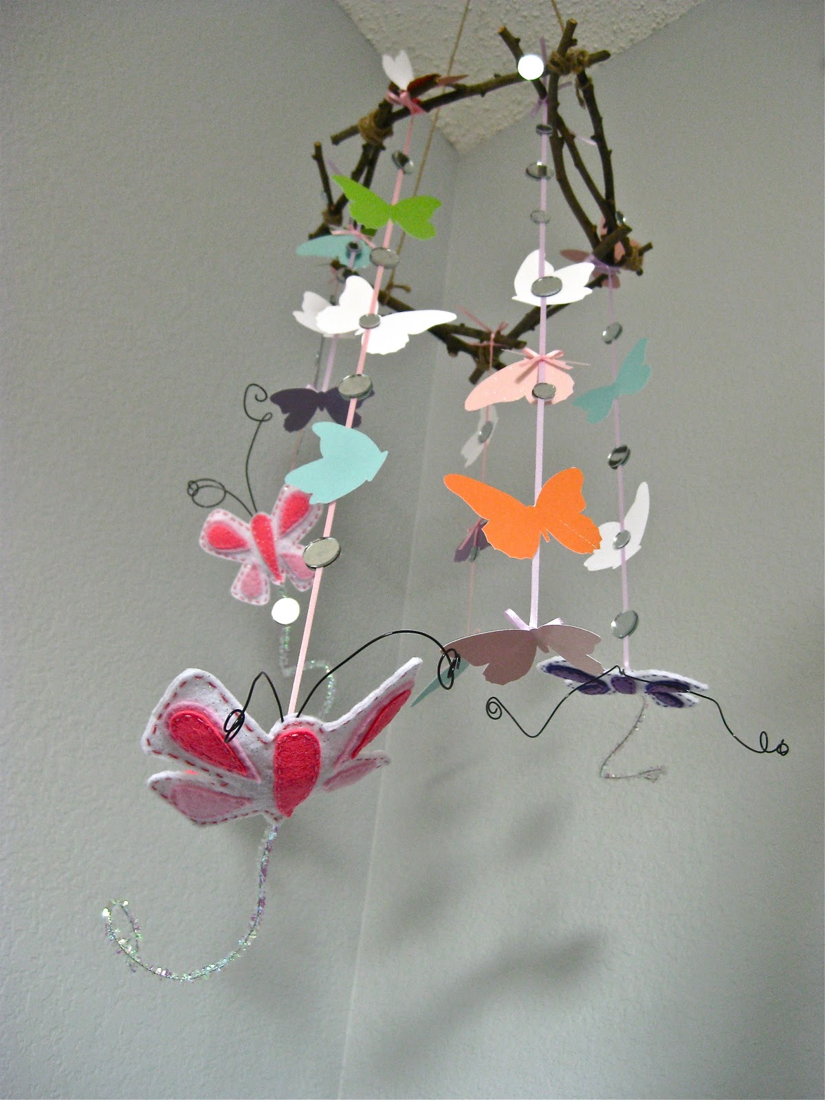 Fanciful Felt: Butterfly Mobile