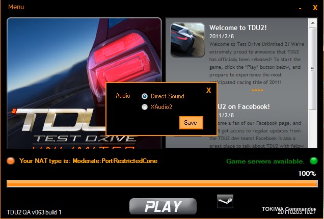 TDU2 - PC インスコ＆起動 ファーストインプレッション