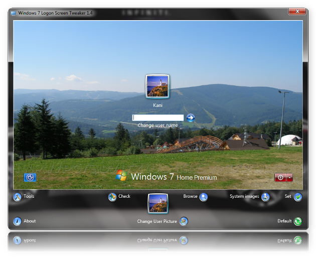 Porady Komputerowe: Windows 7 Logon Screen Tweaker - tuning ekranu ...