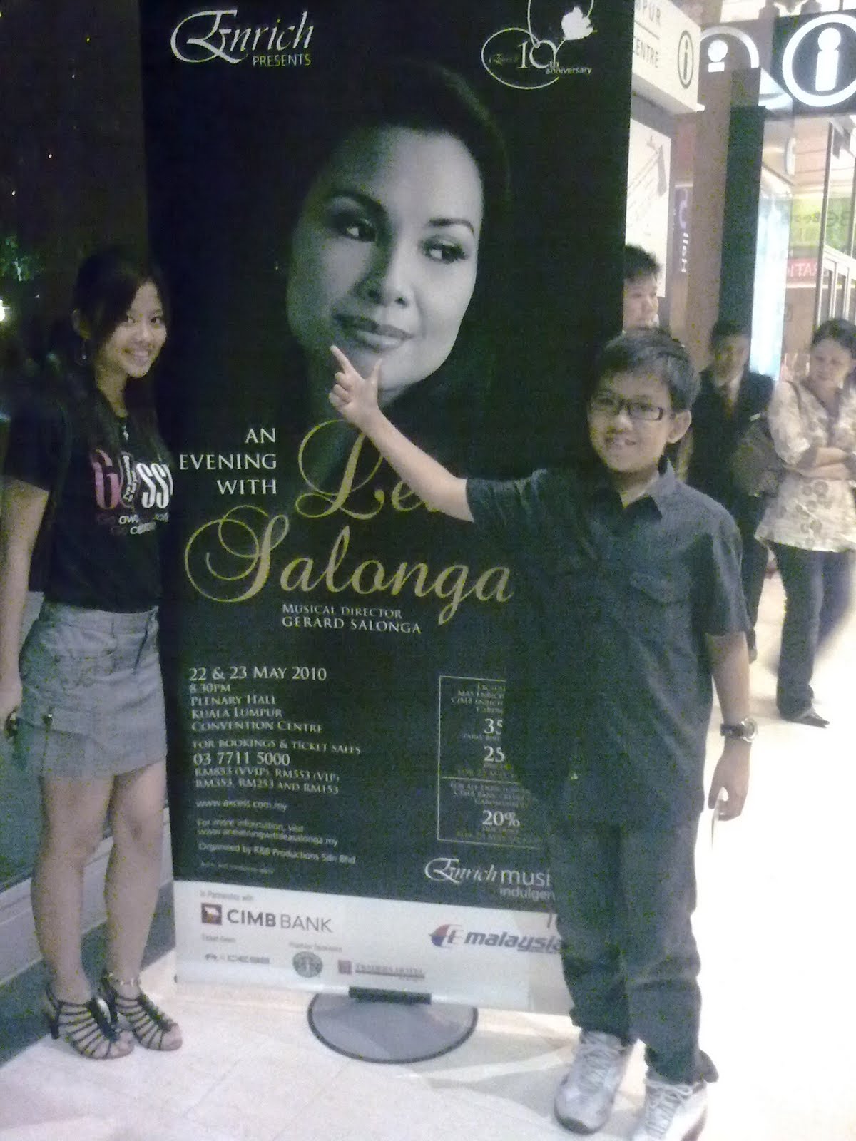 Amanda's Blog: LEA SALONGA @ Plenary Hall KLCC 23th May 2010